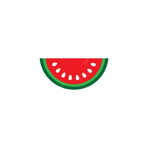 Vektor Logo Semangka Hitam Warna Warni Enak Vektor Hitam Warna Warni