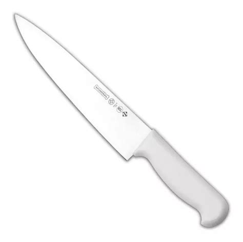 Cuchillo De Cocina Profesional Para Carnicero World De Acero Inoxidable Color Blanco