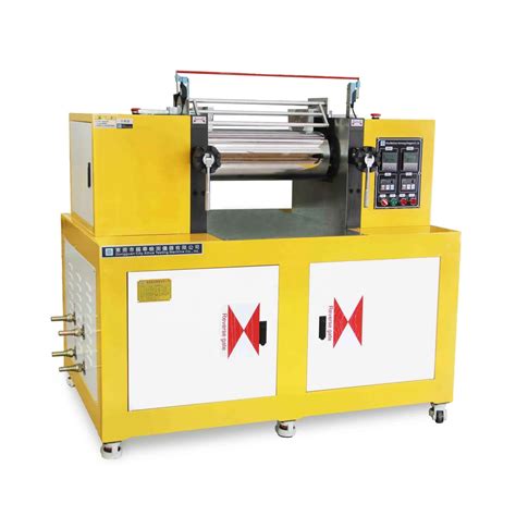 Open Mixing Mill Lab Two Roll Mill For Rubber Compounding Efficient