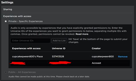 i keep getting banned for an audio art design support developer
