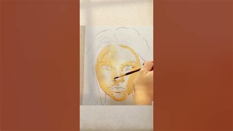 Портрет прекрасной девушки рисуйсомной портрет портретдевушки Youtube