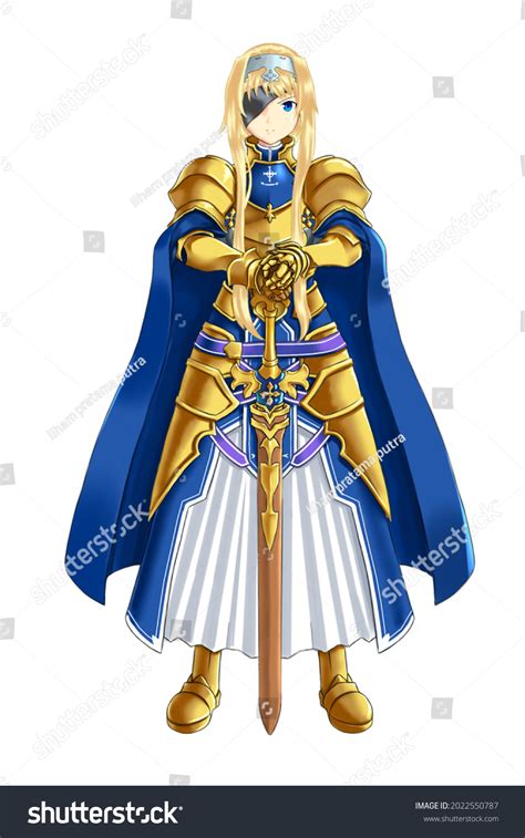 Fanart Alice Zuberg Anime Sword Art Stock Illustration 2022550787 Shutterstock