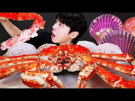 Asmr Mukbang Kg King Crab Seafood