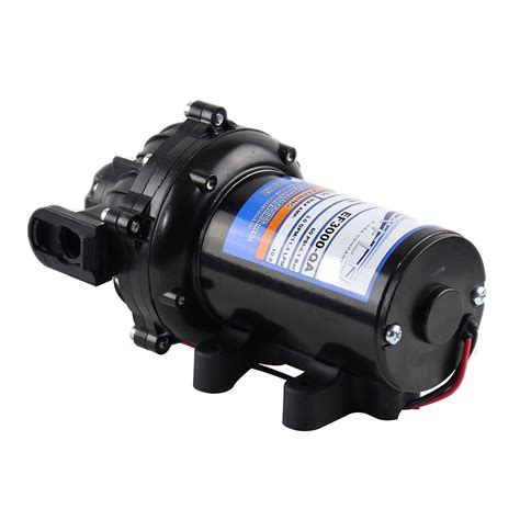 Everflo 12v On Demand Diaphragm Pump 3 0gpm 60 Psi Max 3 4 Qa