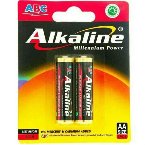 BATERAI ABC ALKALINE AA