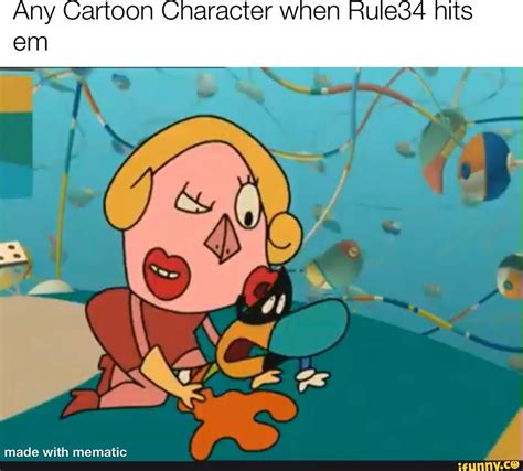 Any Cartoon Character When Rule34 Hits Ifunny