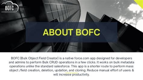 Bofc A Must Have Time Saving Tool For Salesforce Users Ppt