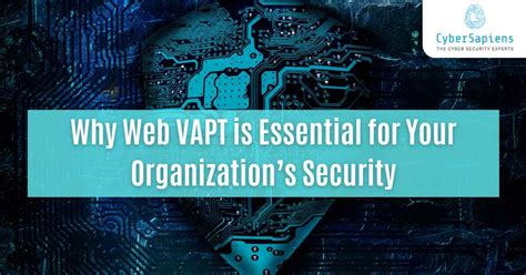 Why Web Vapt Is Essential For Your Organizations Security Cybersapiens