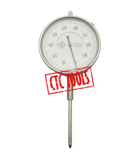 DIAL INDICATOR GAUGE MM LONG TRAVEL MM H CTC Tools