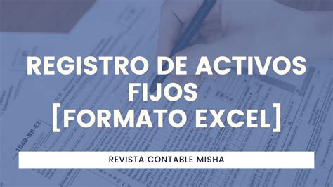 Formato De Activos Fijos Excel Xls Vrogue Co