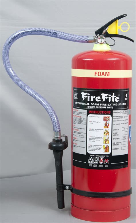 9 Ltr Foam Stored Pressure Fire Extinguisher As Per Is 156832006 Jk Fire
