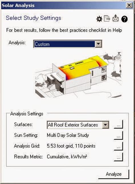 Solar Analysis On Revit Building Elements Ideate Inc