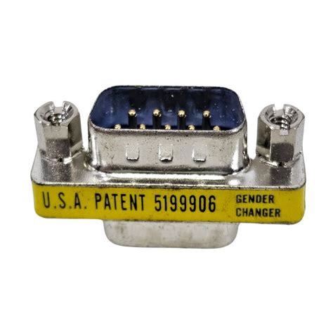 Adaptador Slim DB9 Macho x DB9 Macho Ponto da Eletrônica