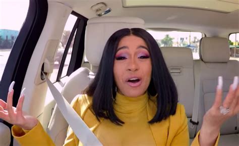 Cardi B Got Hit On By An Elderly Dude During Carpool Karaoke