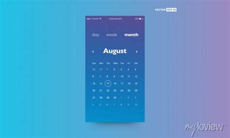 calendar app with to do list and tasks ui ux design for mobile posters