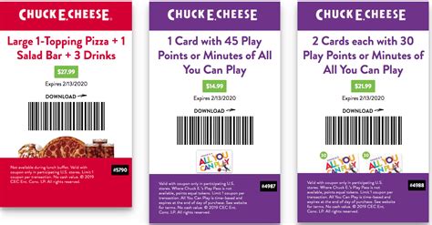 Chuck E Cheese Printable Coupon Printable Word Searches