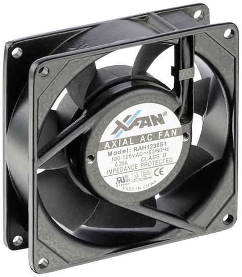 X Fan RAH1238S1 axiální ventilátor 230 V AC 163 m³ h d x š x v 120