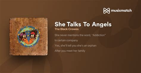 The Black Crowes She Talks To Angels Lyrics Musixmatch