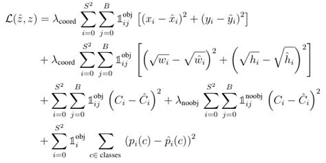 Object Detection Whats The Complete Loss Function Used By Yolov4