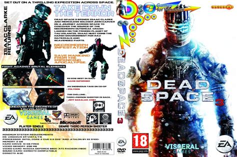 Dead Space 3 Dvd Cover 2013 Pc Custom