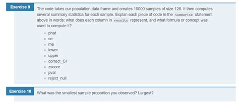 Exploring With Simulation Confidence Intervals And