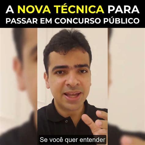 Aprenda Uma Tecnica Para Passar Em Um Concurso Publico Youtube