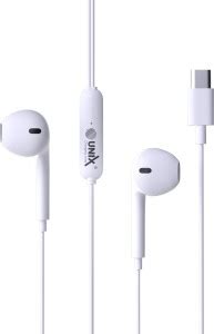Unix Type C Handsfree With Microphone And Volume Buttons For All Smart