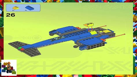 Lego Instructions Space Alien Conquest 7067 Jet Copter