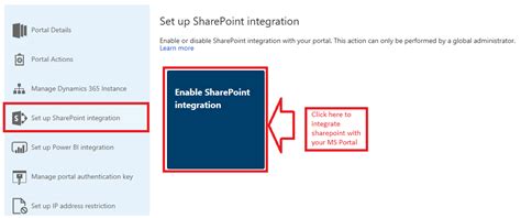 Sharepoint Integration With Microsoft Portal Microsoft Dynamics 365 Crm Tips And Tricks