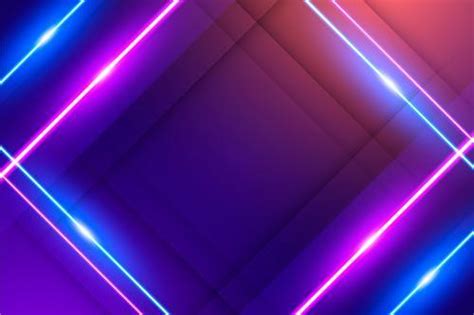 Neon Background Pink Blue Vector Free Download