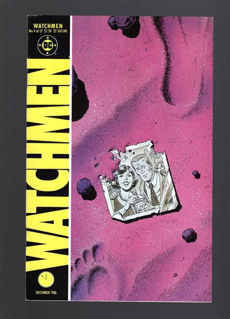 Watchmen 4 Origin Of Dr Manhattan 1st App Bubastis 85 1986 International Comic
