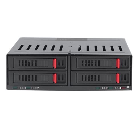 Ssd Mobile Rack Leakage 4 Bay Hdd Cage Quiet Fan Indicator Light For Chassis 5 25in Wish