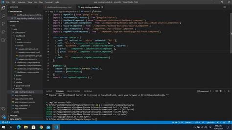 rutas hijas navegación en angular curso fundamentos de angular parte