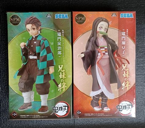 鬼滅の刃 スーパープレミアムフィギュア 竈門炭治郎 竈門禰豆子 兄弟の絆 メルカリ