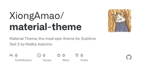 Github Xiongamao Material Theme Material Theme The Most Epic Theme