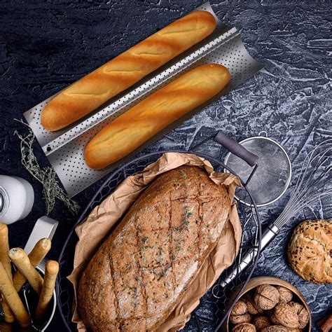 Baking Mould Non Stick French Bread Baking Pan Car Vicedeal
