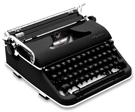 Sold Restored Rare Black 1960 Olympia Sm4 Manual Typewriter New