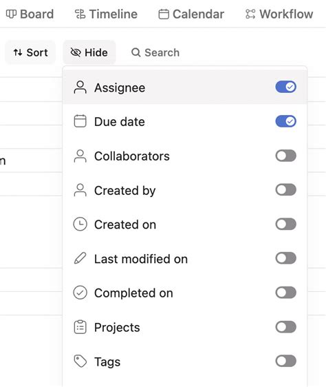 Disable Assigneeenable Tags In Project Ask The Community Asana Forum