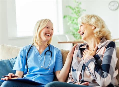 Premium Photo Nurse Doctor Senior Care Caregiver Help Assistence