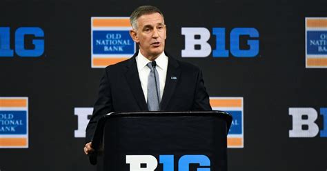 Big Ten Commissioner Tony Petitti Shows Off Leagues New Centralized