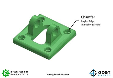 Chamfer Dimensioning Gdandt Basics