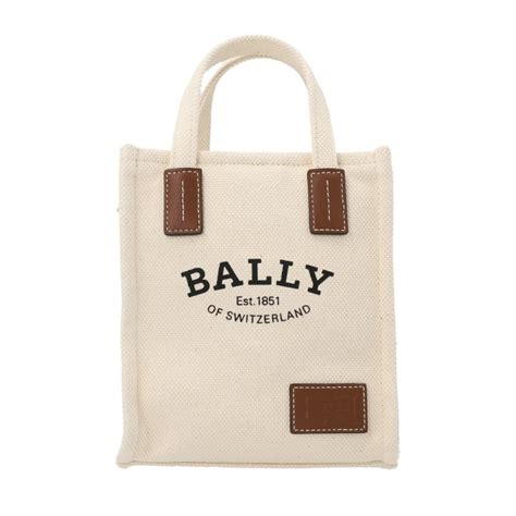 BALLYCrystalia XS Mini Tote 迷你 帆布 托特包 肩背包 斜背包 米色PopChill 拍拍圈