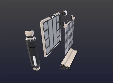 Modular Buildings Study Polycount