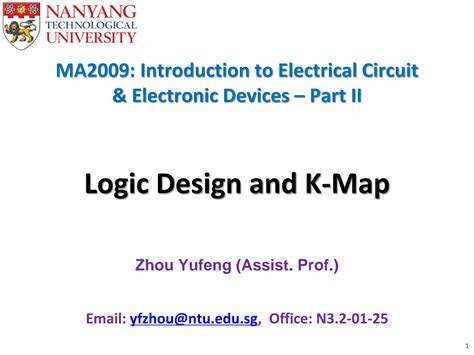 Solution Ma Part Lecture Logical Design And K Map Update
