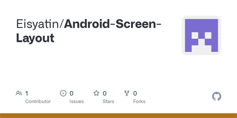 Github Eisyatinandroid Screen Layout