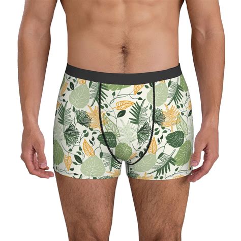 Mens Underwear Boxer Briefs - Hawaiian Style Fujiman Breathable Men's ...