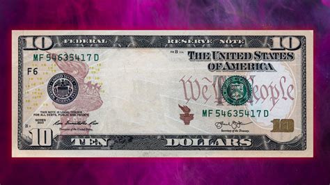 Entregan más de dólares por este billete de dólares con error de impresión Terra Chile