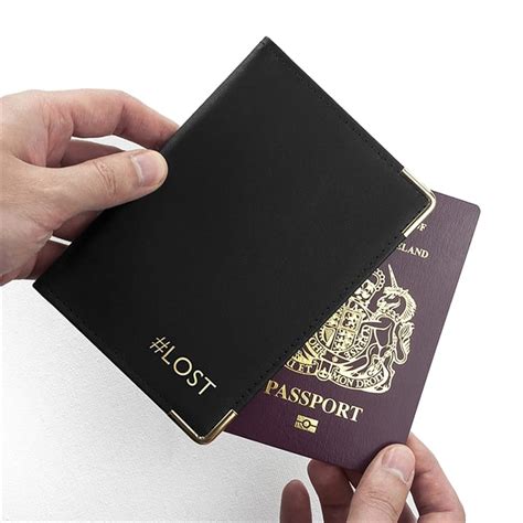 Personalised Leather Passport Holder Find Me A T