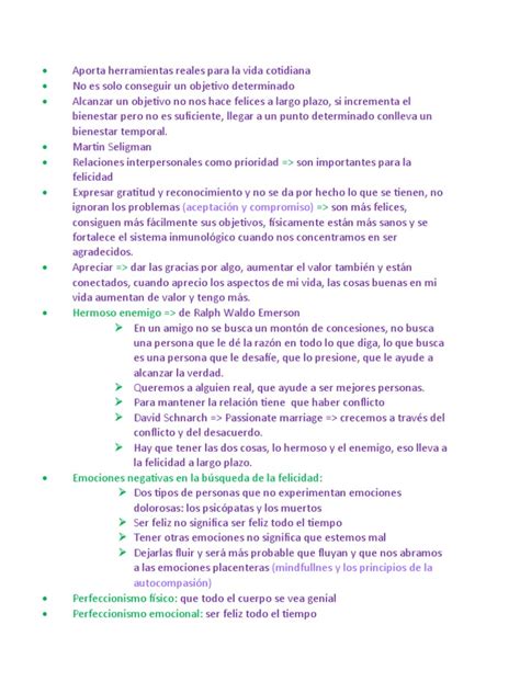 La Ciencia De La Felicidad Pdf Felicidad Las Emociones