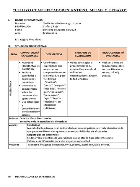 Actividad 01 08 22 Pdf Evaluación Aprendizaje